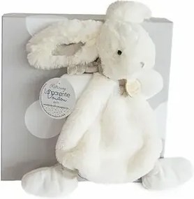 Doudou Dárková sada - Plyšový králíček krémový 26 cm / od 0 let