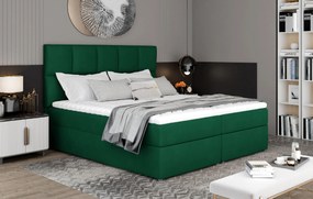 Glossy boxspring postel 185x210 Materiál / Dekor: Kronos 19