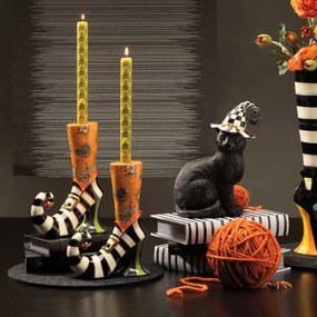 Mackenzie-Childs Mackenzie-Childs Halloween dekorace - černá kočka