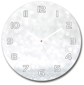 Wallmuralia Skleněné hodiny kulaté Světýlka fi 30 cm
