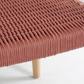 Zahradní židle z eukalyptového dřeva s područkami Kave Home Glynis