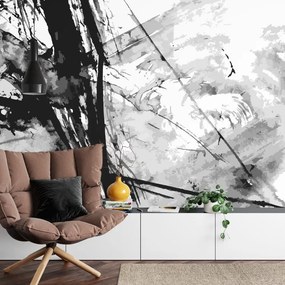 Fototapeta Abstract Ink Paint Background Hladký vinyl 135x90