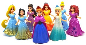 Figurky Disney princezen (sada 8 ks)