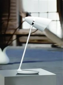 Designová stolní lampa Elmo bílá