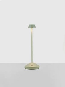 Venkovní stolní lampa Lumo zelená
