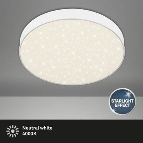 Briloner 7074-416 - LED Stropní svítidlo STAR SKY LED/21W/230V pr. 28 cm bílá