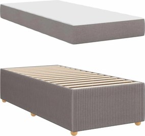 Rám postele Taupe 80 x 200 cm textil 3398318