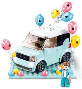 Sluban Girls Dream Mini Handcraft M38-B1087 Qmini zelené autíčko