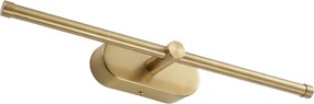 Toolight Toolight, LED nástěnné svítidlo 40cm, 13W, 4000K, 1000lm, APP1892-1W, zlatá matná, OSW-66047