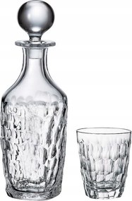 Bohemia Marble Whisky Set 1+6 Sklenice Karafa Křišťál Komplet