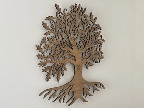 Li-Go "Dub" strom života bez podsvícení provedení: ořech, velikost: 45x55 cm