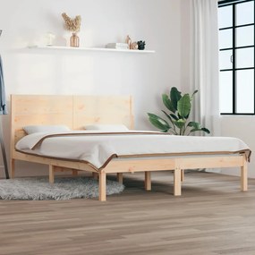 Rám postele masivní borovice 160 x 200 cm,  3104163
