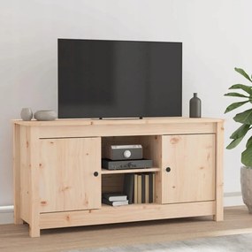 Fionshop 263596400 Tv skříňka 103 x 36,5 x 52 cm masivní borové dřevo