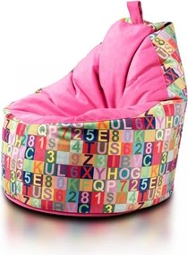 Sedací vak Yoko Modern TiaHome - růžová