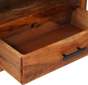 TV stolek 118 x 30 x 40 cm masivní dřevo 247715