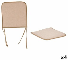 Gift Decor Polštář na židle 38 x 2,5 x 38 cm (4 kusů)