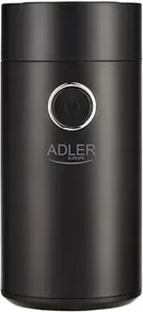 Adler AD 4446bs černá / Mlýnek na kávu / zásobník 75g / 150 W