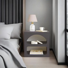 Kalune design Odkládací stolek LORIN antracitový