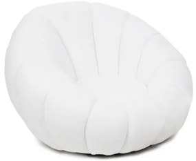 Křeslo DOUILL otočné, krémové TEDDY 869414