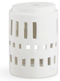 Bílý keramický svícen Kähler Design Urbania Lighthouse Little Tower
