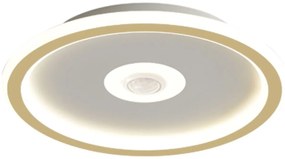 Abigali Modern nástěnné svítidlo 1x28 W bílá-zlatá MD1805-RH-G