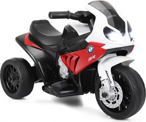Costway Dětská motorka s tréninkovými koly 6 V elektrická motorka s hudbou