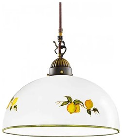 Kolarz 731.32.138 - Lustr na lanku NONNA 1xE27/75W/230V pr. 36 cm citrony