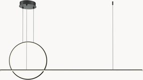 Stmívatelné závěsné LED svítidlo se změnou barvy a dálkovým ovládáním Halo