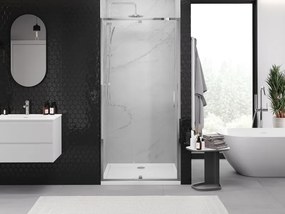 Mexen Exo sprchové dveře křídlové 105 cm, transparentní, chrom - 819-105-000-01-00