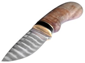 Damascus knife - blade 2