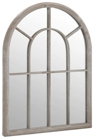 vidaXL Zrcadlo černé 70 x 30 cm železo do interiéru