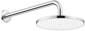 Duravit Sprchy - Hlavová sprcha, průměr 23 cm, MinusFlow, chrom/bílá UV0752002005