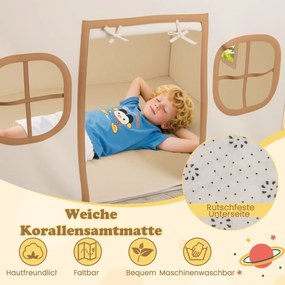 Costway Dětský vnitřní dětský stan Playhouse s hvězdicovými světly