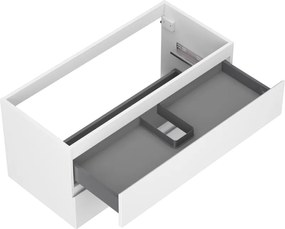 Mexen Orio, koupelnová skříňka 100 cm, 2 zásuvky, bílá matná, 91A10-10047-2-BFF01