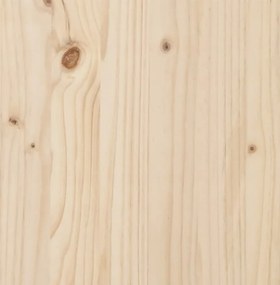 vidaXL Zahradní středové pohovky 2 ks šedé masivní borové dřevo [825639] Barva: Bílá borovice