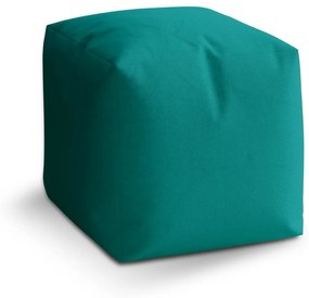Sablio Taburet Cube Nefritová: 40x40x40 cm