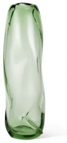 Water Swirl Vase tall recycled clear Ferm Living