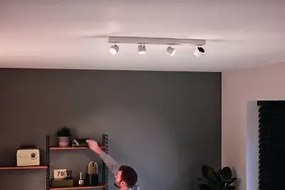 Philips Star 4x4,5W bílá / LED bodové svítidlo / 2000lm / 2200-2700K /