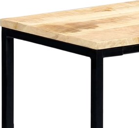 vidaXL Konzolový stolek 140x35x76 cm masivní hrubé mangovníkové dřevo [247815]