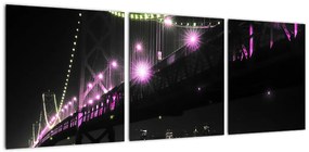 Noční most - obraz