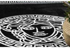 koberec HAMPTON Medusa medúza řecký černý velikost 120x170 cm | krásné koberce cz