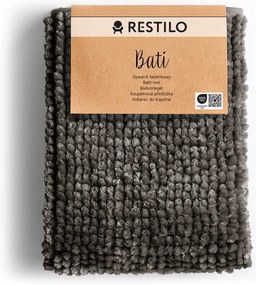 Tmavě šedá koupelnová předložka 70x120 cm Bati – Restilo