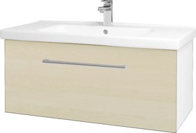 Dřevojas Koupelnová skříň BIG INN SZZ 100 Varianta: N08 Cosmo / Úchytka T02 / N08 Cosmo