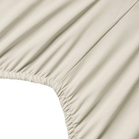 PROSTĚRADLO Z MIKROVLÁKNA SOFT 200X220 CM KRÉMOVÉ