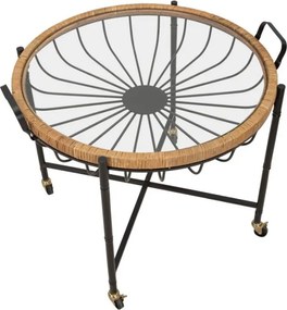 Designový konferenční stolek Barbalyn 70,5 cm vícebarevný