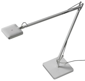 Flos F3311009 Kelvin LED, bílá stolní lampa na pracovní stůl, 8W LED 3000K, 48+58cm