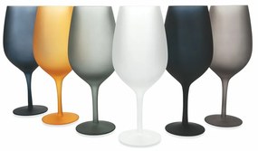 Sada 6 barevných sklenic na víno Villa d'Este Cala Dorada
