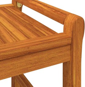 Konferenční stolek 100 x 50 x 50 cm masivní akáciové dřevo 312136