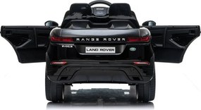 LEAN CARS Elektrické autíčko Range Rover Evoque černé lakované