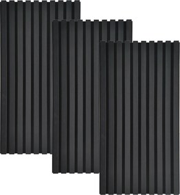 Home Deluxe Akustický panel »Sonic« (3 x 80 x 40 cm, Černý dub)